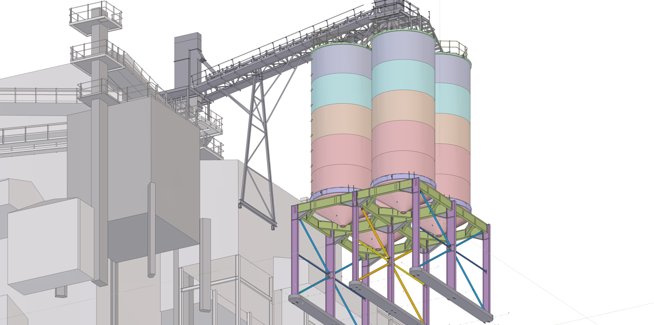 Sand Silos, Bathgate Quarry | GGP Consult